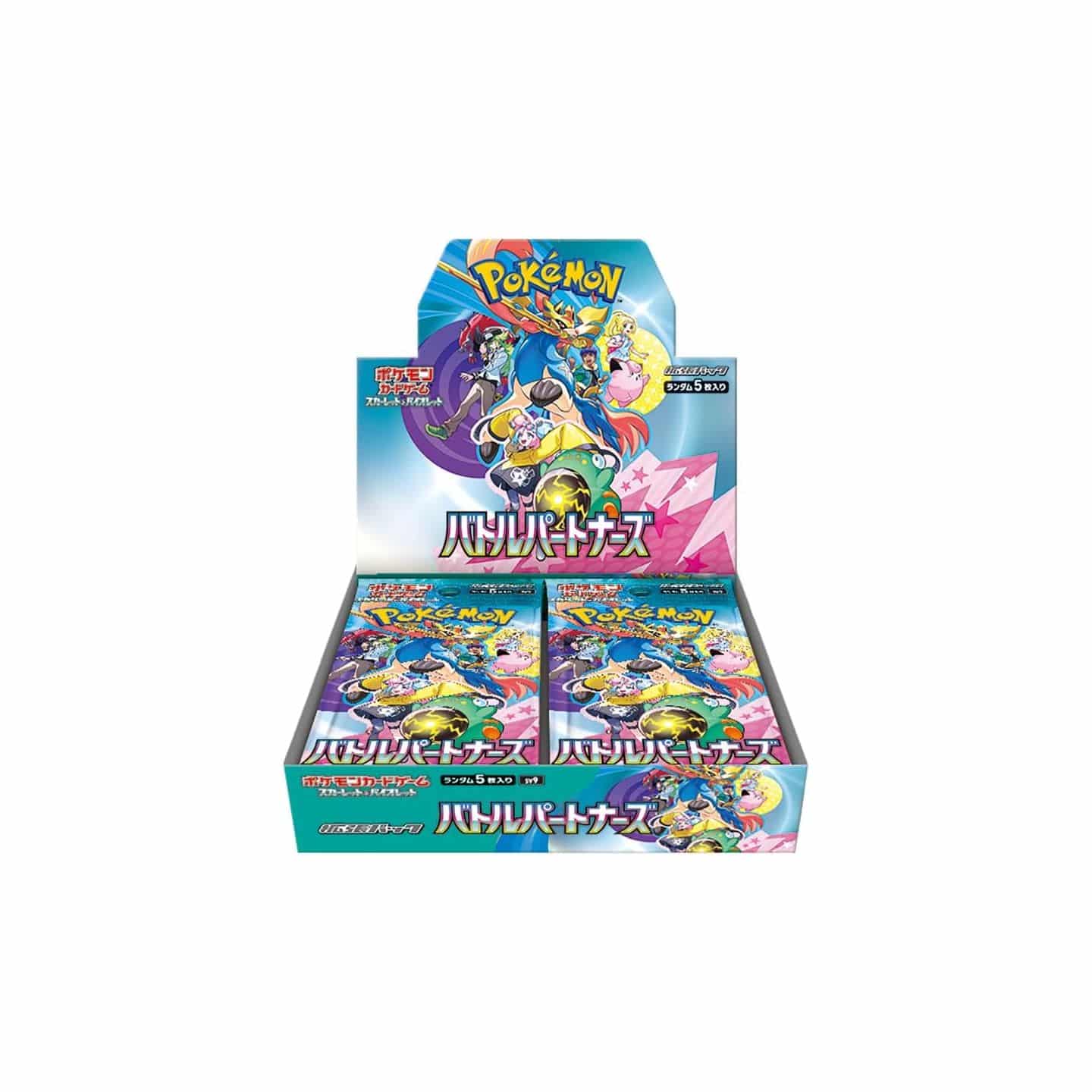 「日版原盒」Pokemon TCG: 朱&紫 - 對戰搭檔 Scarlet & Violet - Battle Partners ...