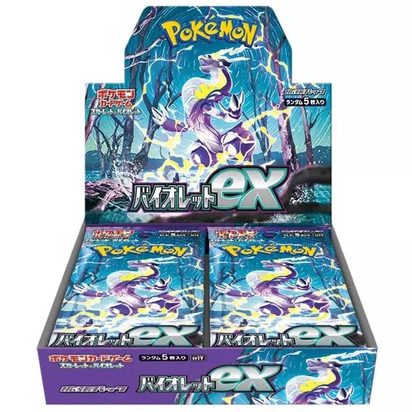 「日版原盒」Pokemon TCG: 朱&紫 擴充包 - 紫EX Scarlet & Violet Expansion Pack ...
